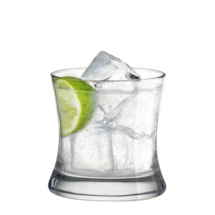 (Set Of 6) Ocean Tango High Quality Double Rock Whisky Or Water Glass, 350ml